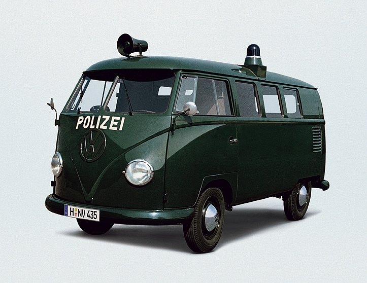 transpress nz: Police VW van