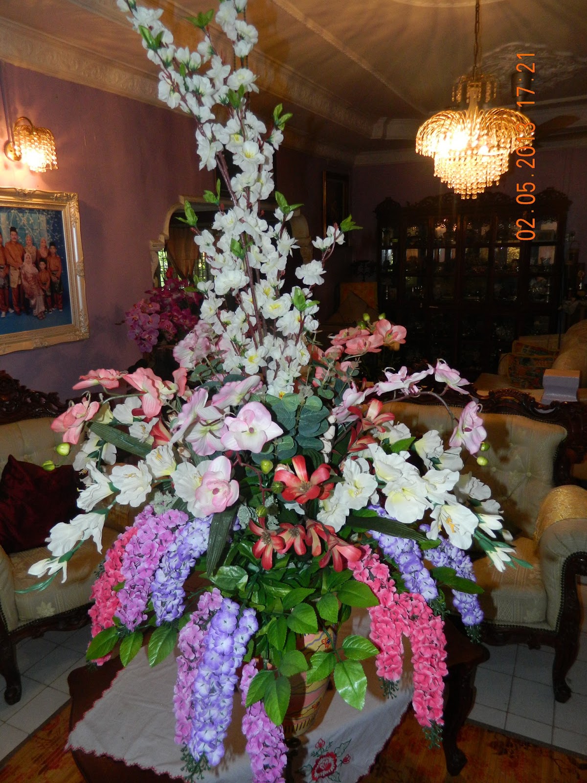 nurin's florist: GUBAHAN BUNGA (HIASAN DALAM RUMAH)