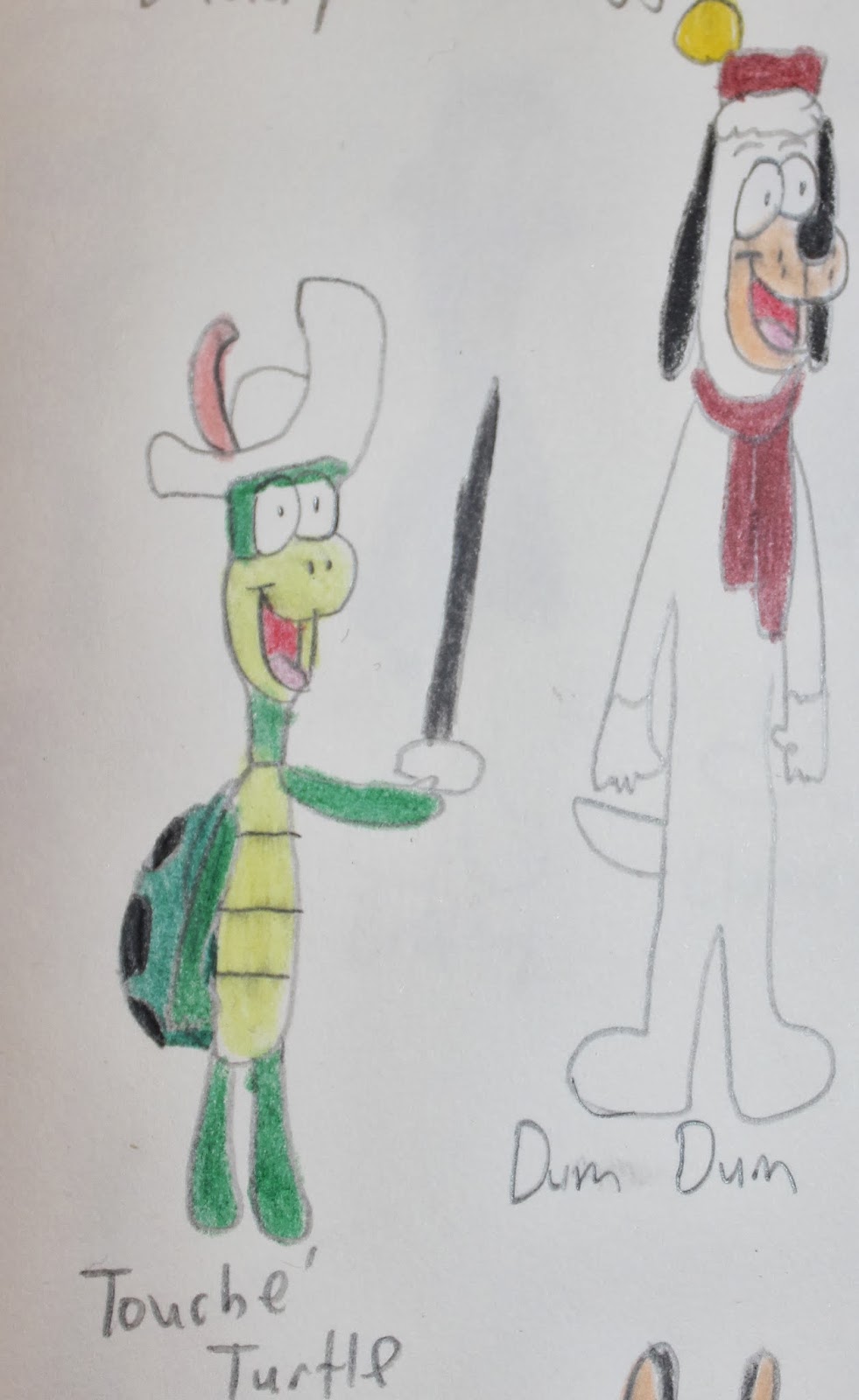 Franklin's World of Cartoons: Touche' Turtle and Dum Dum