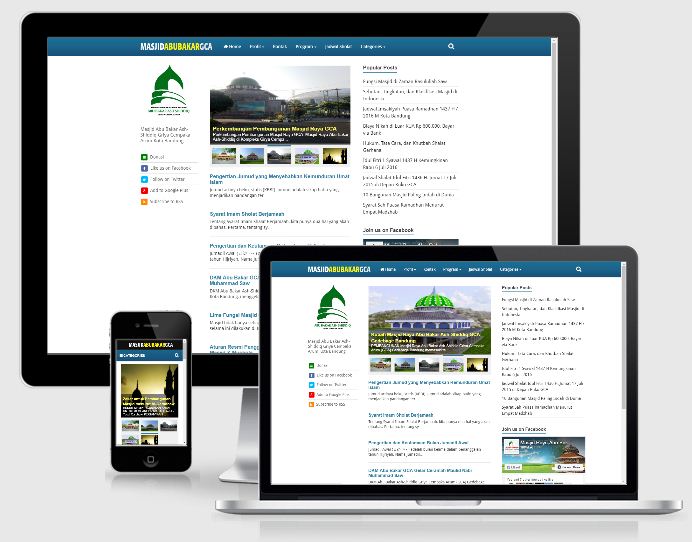 Cara Membuat Website Masjid Gratis di Blogger | Romeltea Media