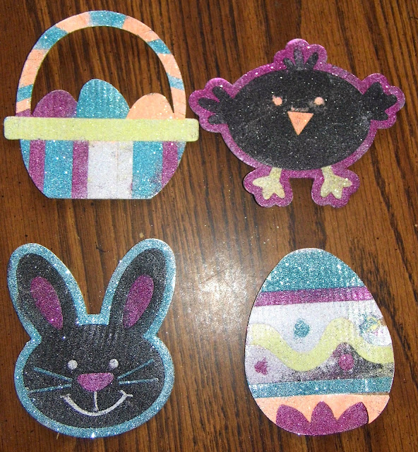 Easy Glitter Craft For Easter