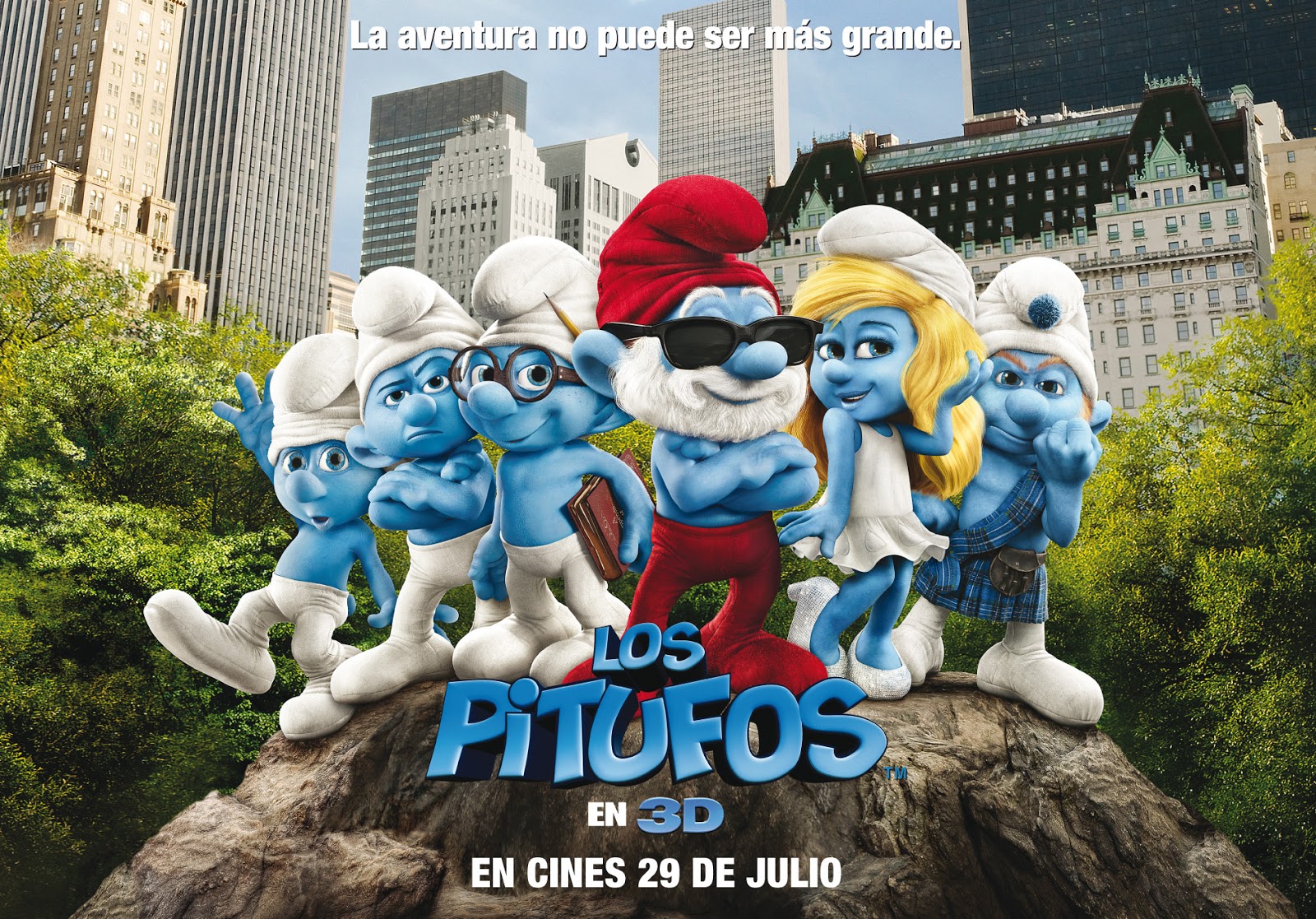 Pitufando en Azul: Sorteamos entradas para pitufar la Película LOS ...