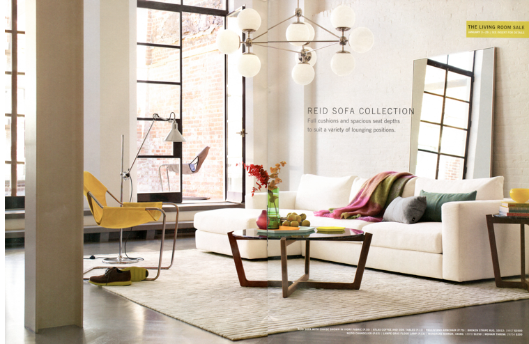 marcus hay fluff N stuff: Design Within Reach/ January Catalog