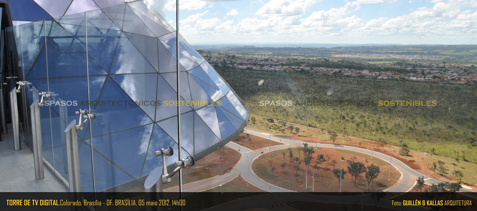 SPASOS ARQUITECTÓNICOS SOSTENIBLES: Torre de TV Digital. Brasília. BRASIL