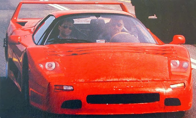 ROMBI DI GLORIA: Ferrari's strange car