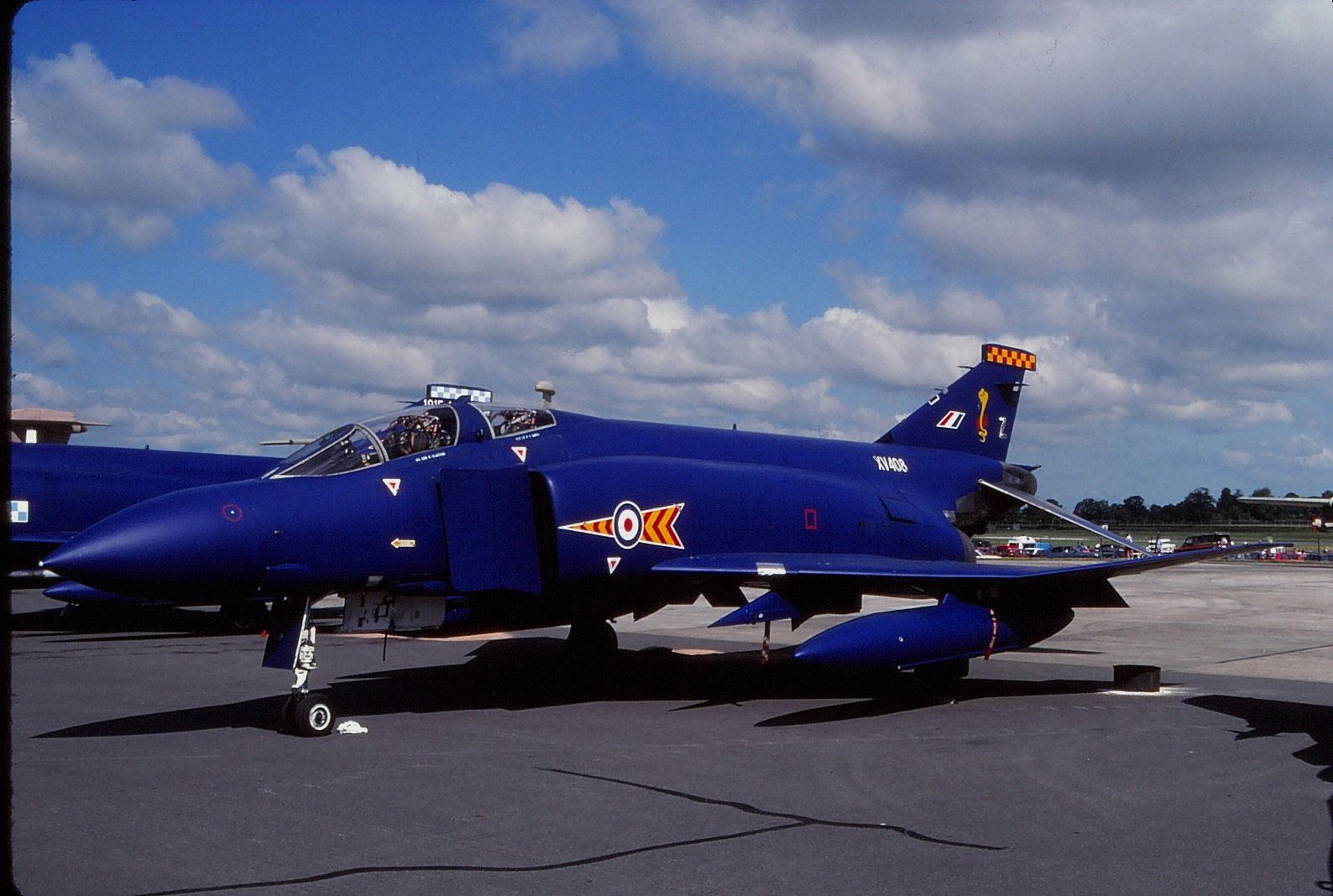 Blue RAF F-4 Phantoms - XV 408, XT 899