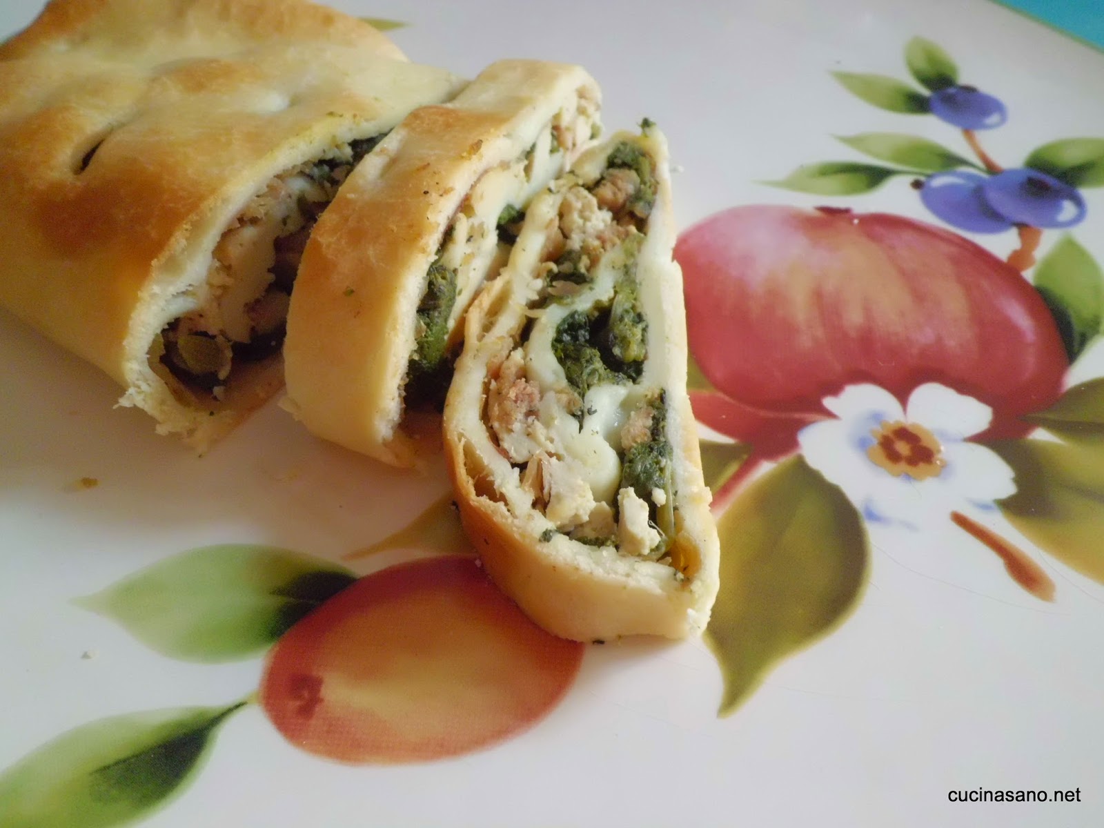 Ricette e salute: Rotolo Rustico di Pasta Brisè Vegetale