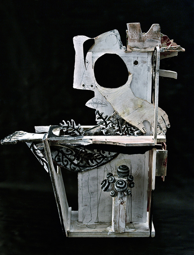 Vintagination: Inspiring: Mikhail Gubin and his collage sculptures