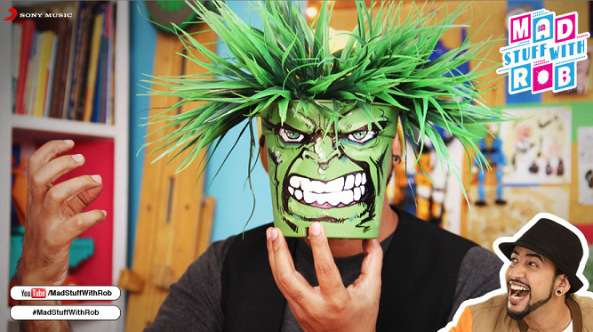 How to Make your Own Superhero - The Hulk Head Plant Holder - Momscribe