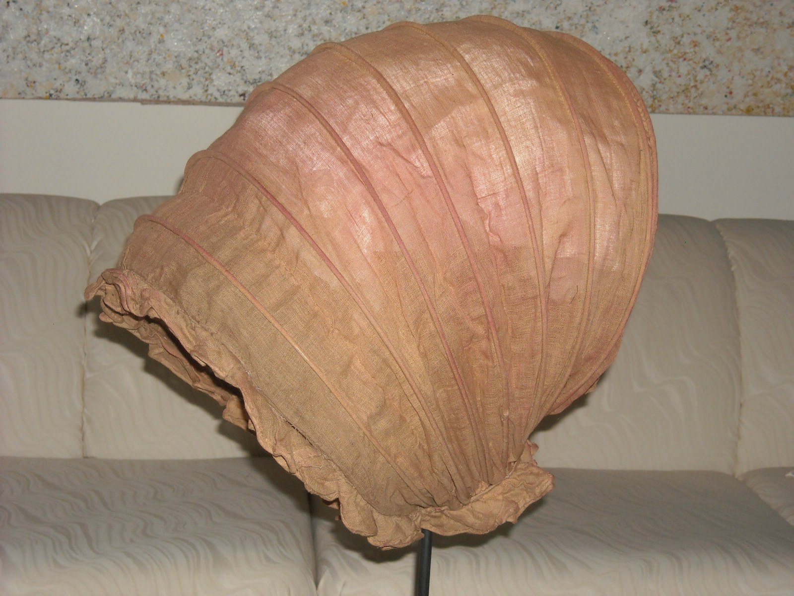 All The Pretty Dresses: Late 18th C/early 19th C Calash Bonnet