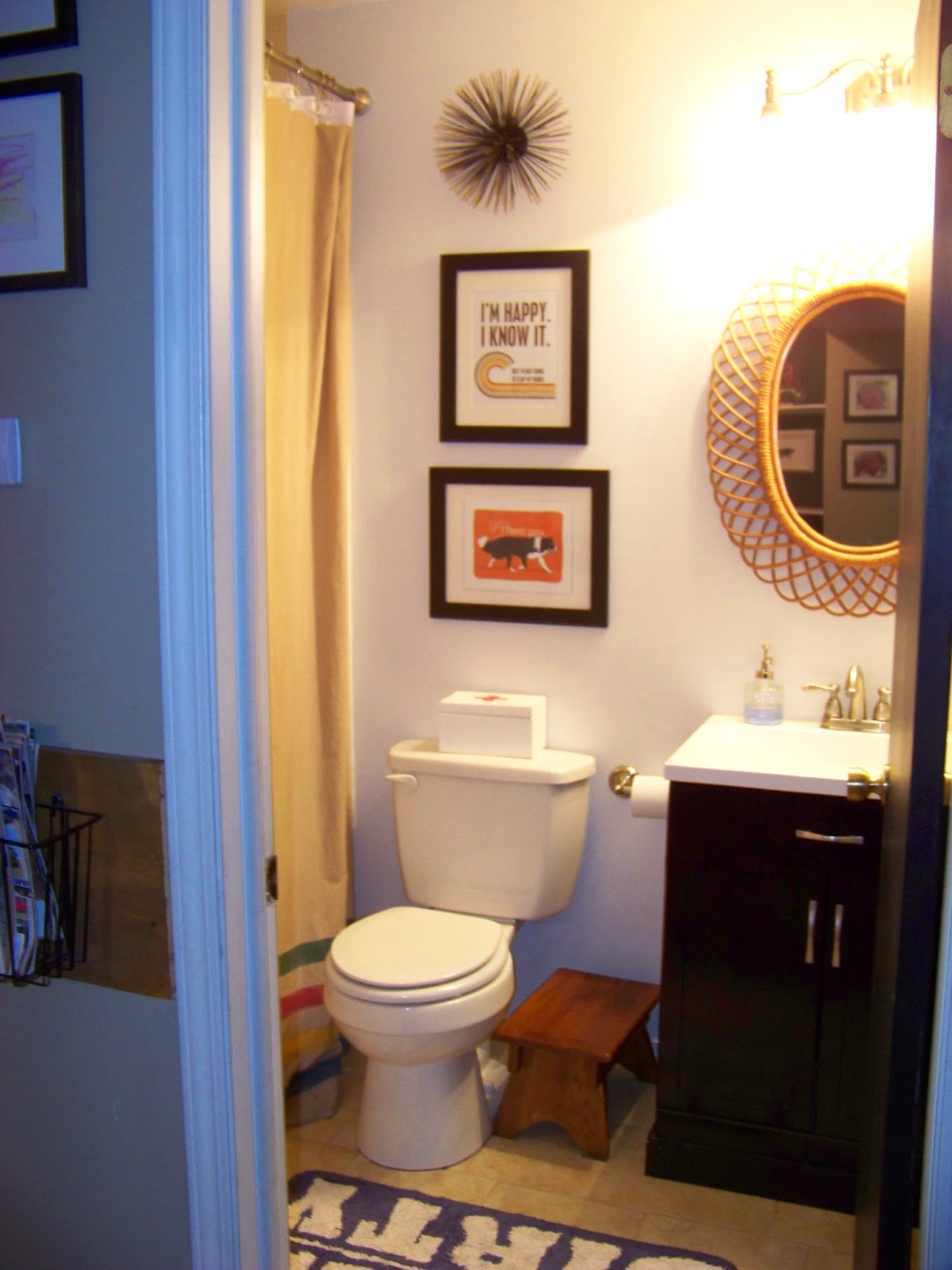 The Sunset Lane: Front Bathroom: Makeover