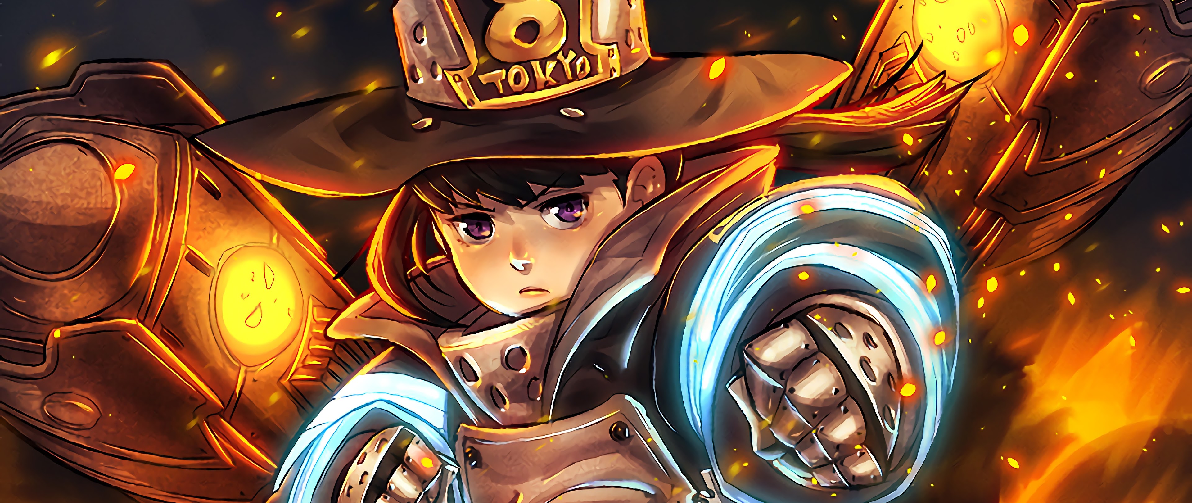 Fire Force, Maki Oze, 4K, #23 Wallpaper PC Desktop
