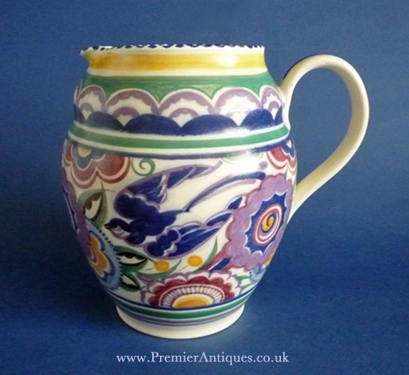 Premier Antiques: Poole Pottery HE Pattern 'Bluebird'