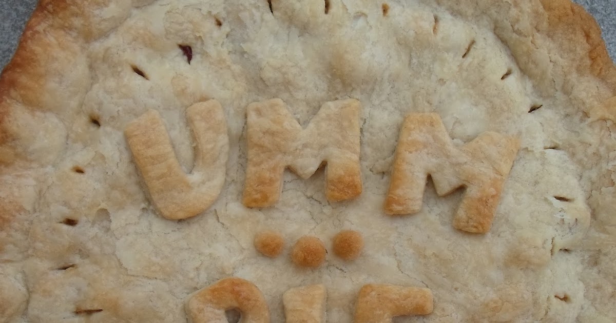 Happier Than A Pig In Mud: Apple Cranberry Raisin Pie