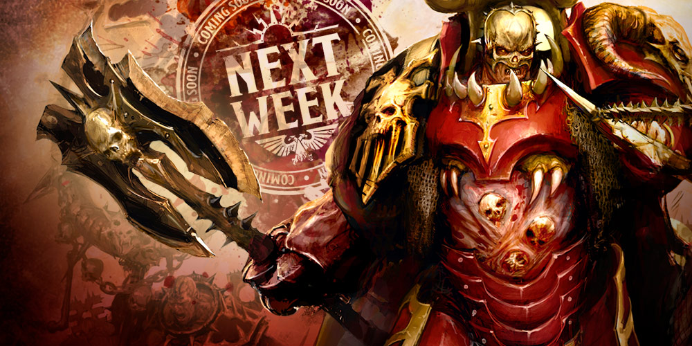 New Khorne Models Coming Next Weekend - Faeit 212