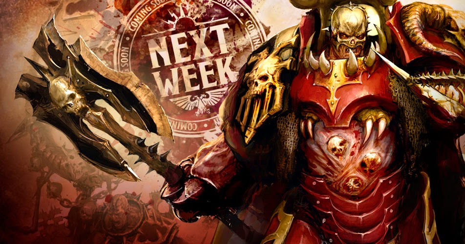 New Khorne Models Coming Next Weekend - Faeit 212