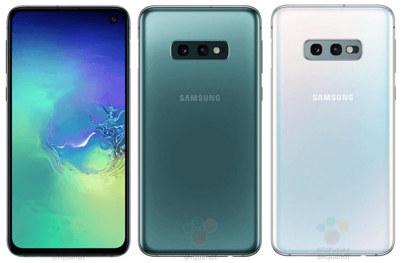 Samsung Galaxy S10E renders appeared online