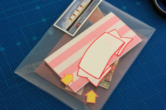 Brinner : Transparent envelope in action