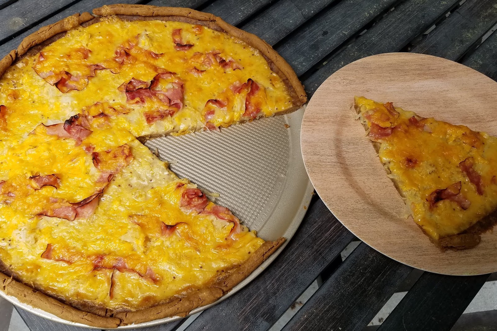 German Pizza With Pretzel Crust ~ Preesi ... Food Whore