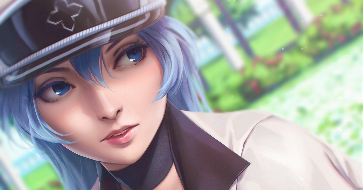 Beauty Anime Movie: Esdeath in Anime - Akame ga Kill