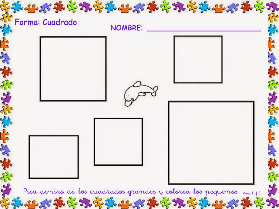 INFANTILES DE ANA V.: EL CUADRADO