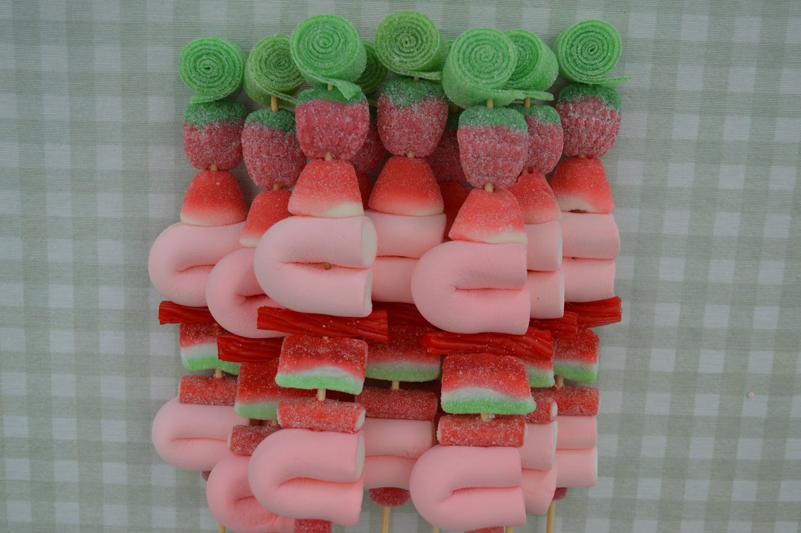 Beautiful Candy kabobs!!