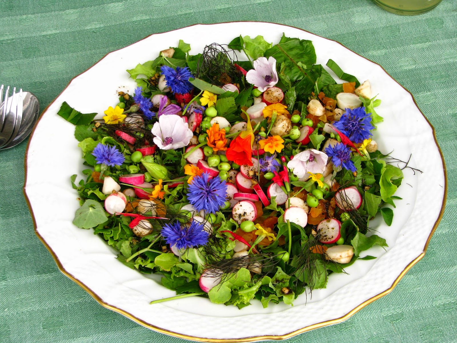 Tang Mad Fra Hav: Når en spiselige blomster nørd mødes med en spiselig ...