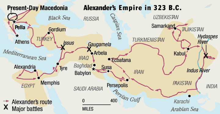 Alexander's Invasion & its impact on Indian History |APPSC Material ...