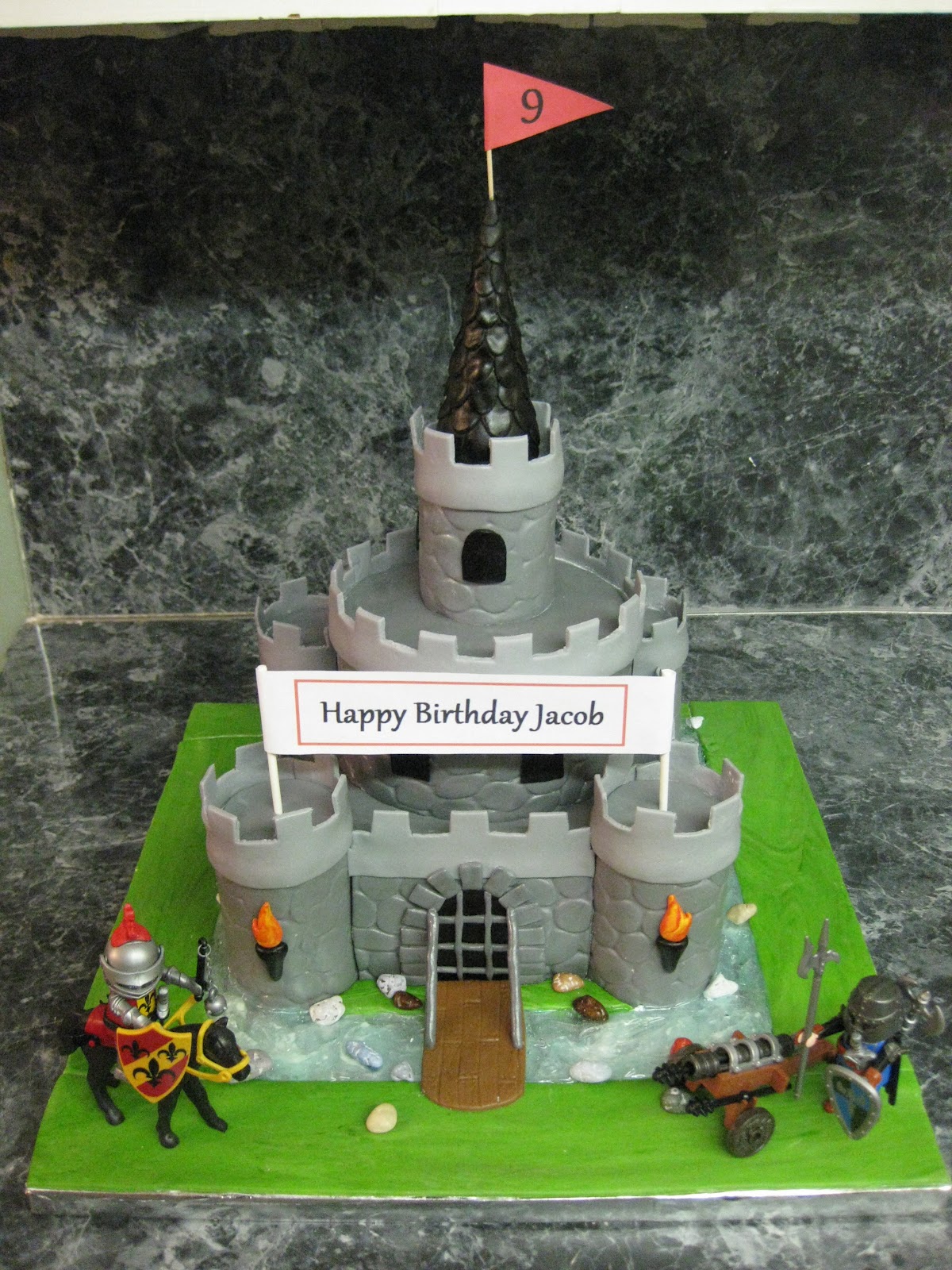 Cakes by Janelle: Medieval Castle Cake