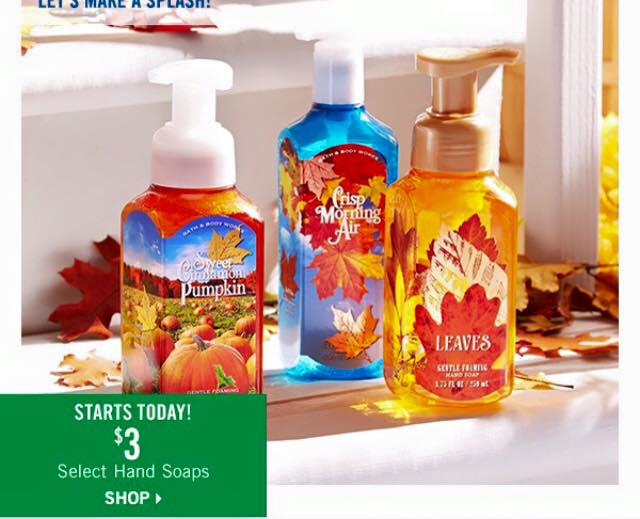Life Inside the Page: Bath & Body Works | Sale: Sunday, September 18 ...