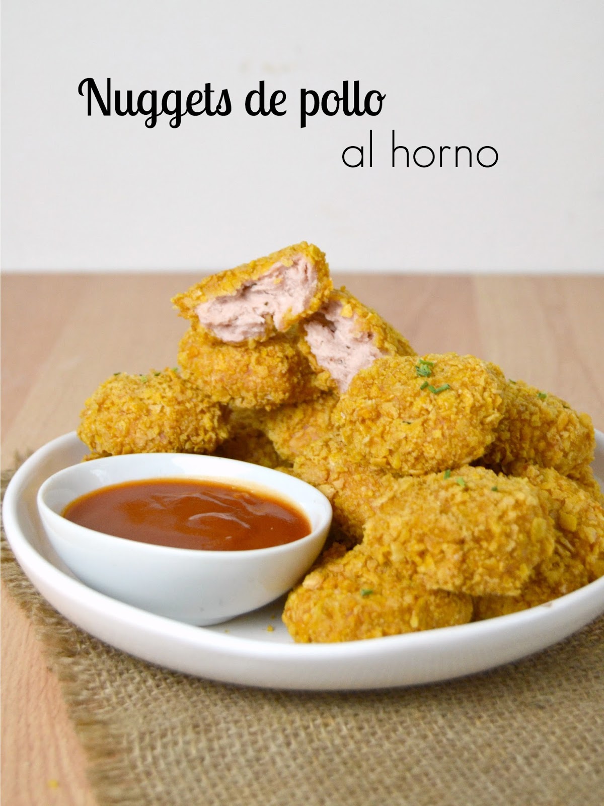 Nuggets De Pollo Al Horno ¡super Crujientes