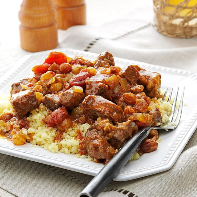 Moroccan Braised Beef Recipe | LEBANESE RECIPES