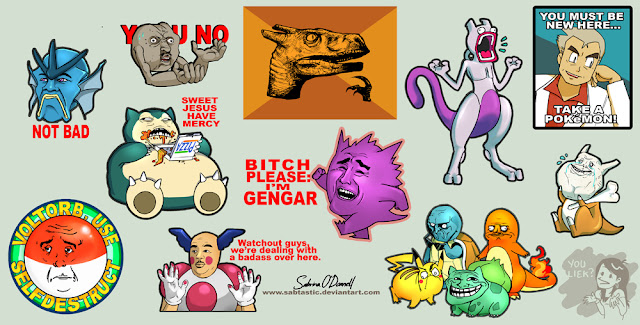 Pokemon Version Rage Comics y Algunos Meme | Contenido WTF