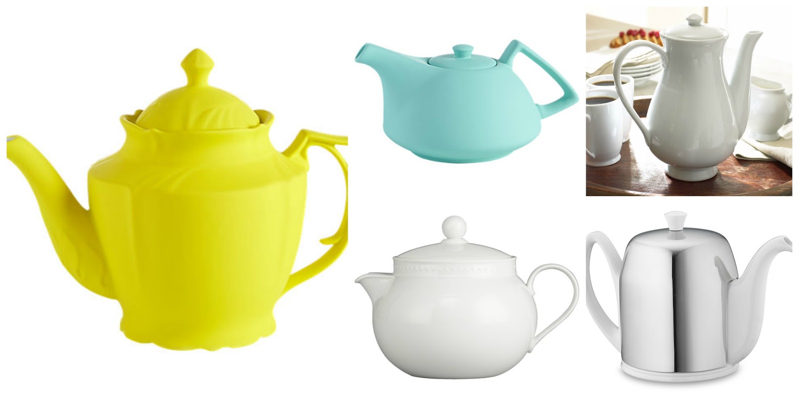 Glamista Home : Top five tea pots-Trendy Tuesday!