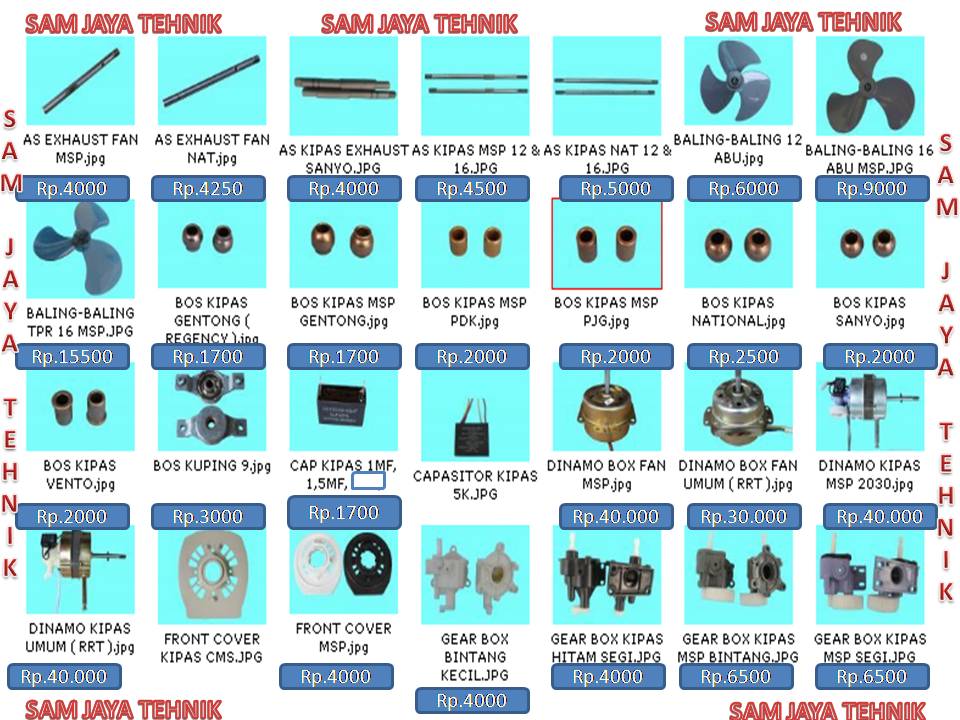 SPARE PART MURAH DAN BERKUALITAS