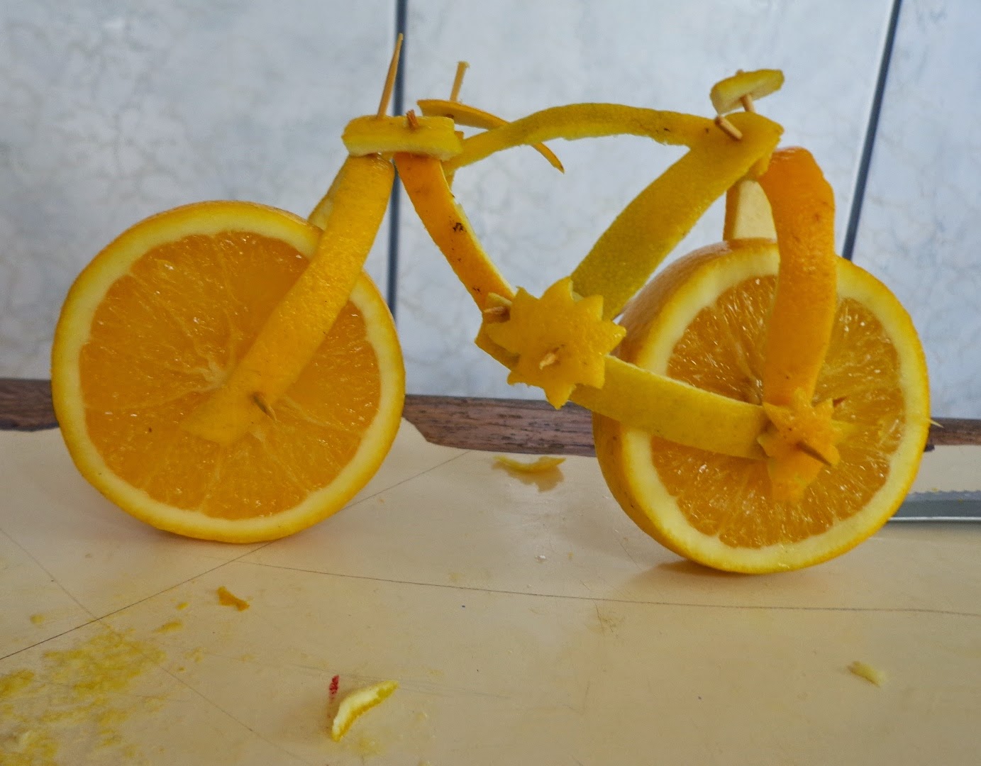 Arte Efemera Com Frutas - RETOEDU