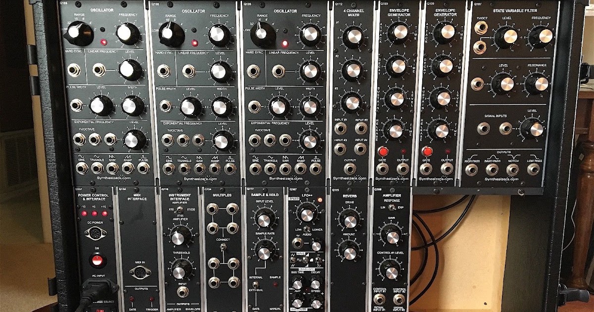 MATRIXSYNTH: SYNTHESIZERS.COM PORTABLE 22 MODULAR ANALOG SYNTH W/ XTRA MODULES