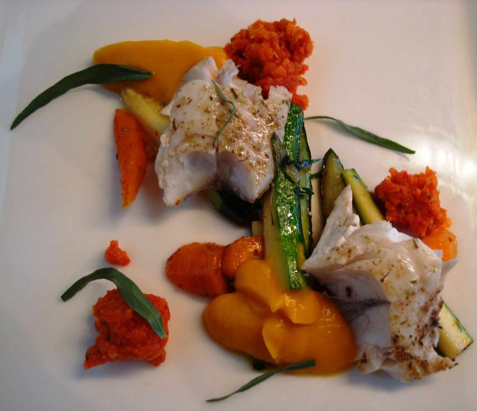 mimi's kitchen: Roodbaarsfilet met zongedroogde tomaat en zoete ...