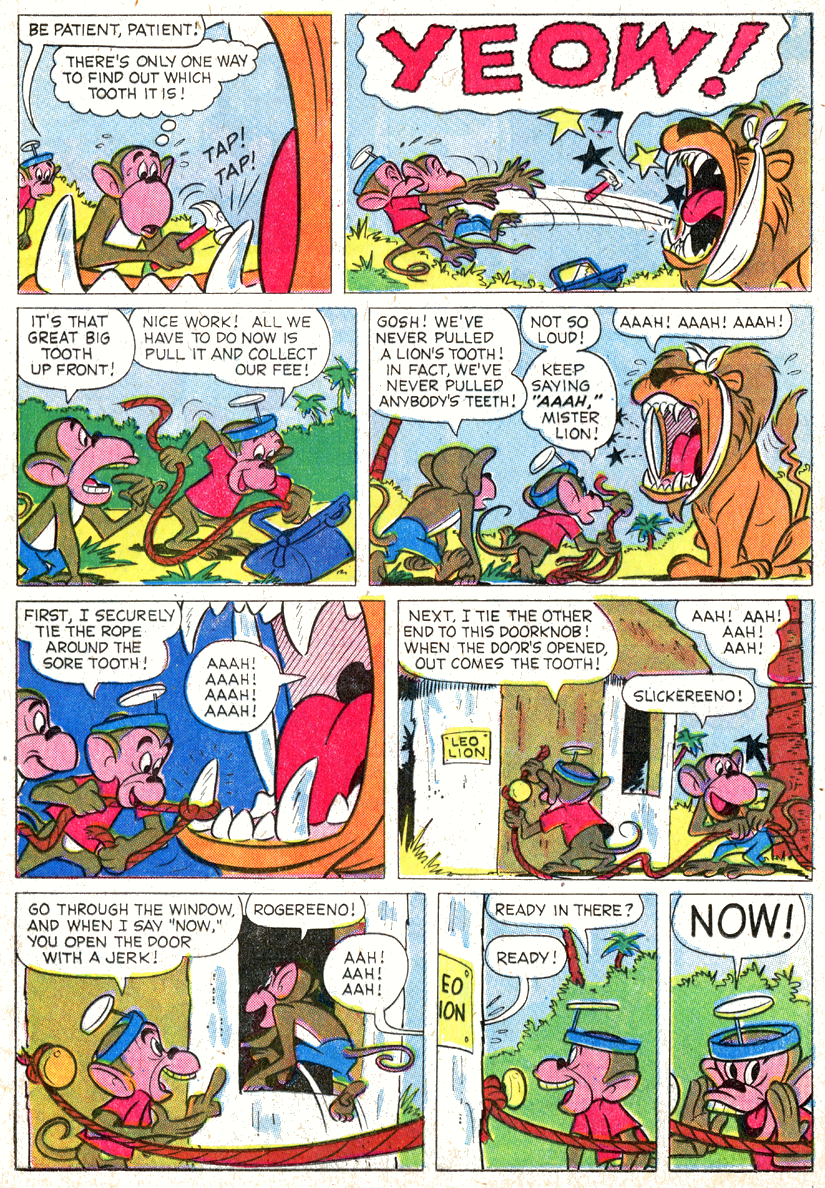 The Big Blog of Kids’ Comics!: Sam 'N' Simian from FC No. 1132, 1960