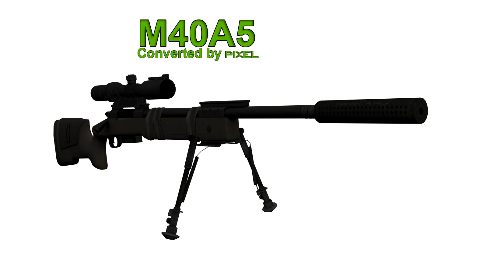 Pixel Mods: [REL]BF3toSA] M40A5