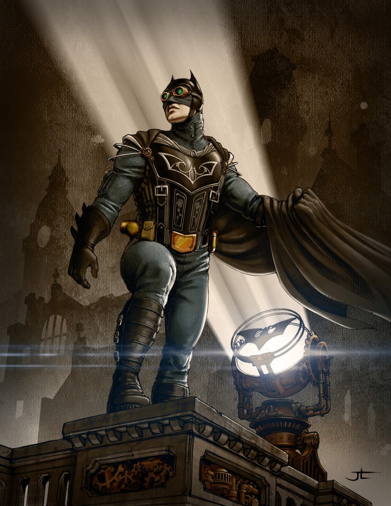 Seduced by the New...: Batman Concept Art