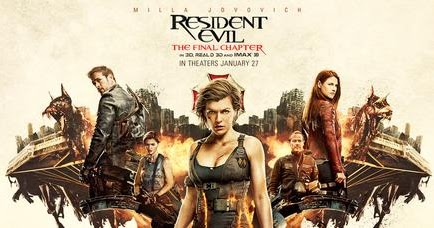 Ms. Alvia's: Movie Review : Resident Evil Final Chapter