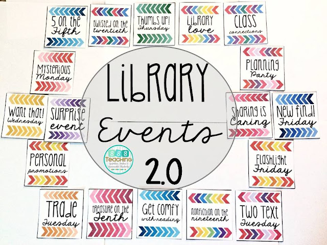 Library Events 2.0 with FREEBIE - SSSTeaching