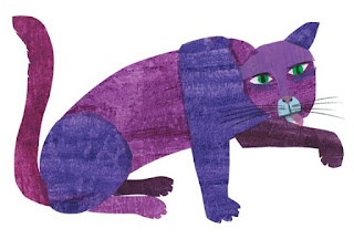 Eric Carle Blog: Purple Cat, Purple Cat, What Do You See?