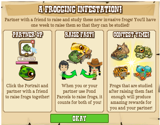 Frontierville Italia: FROG INVASION l'evento, il Frog Haven e la nuova ...