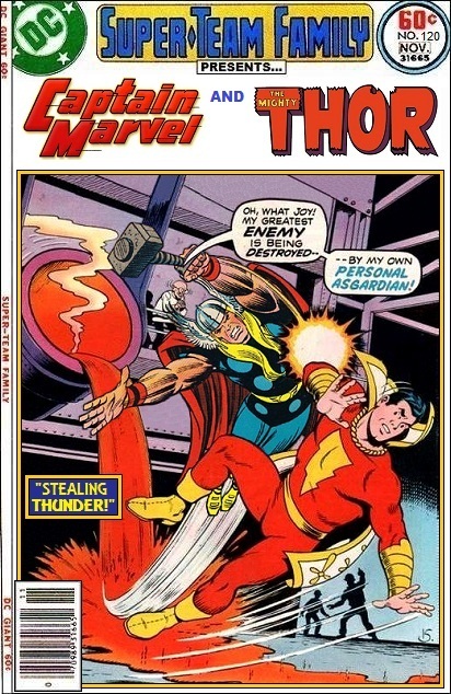 Super-Team Family: The Lost Issues!: Captain Marvel and Thor