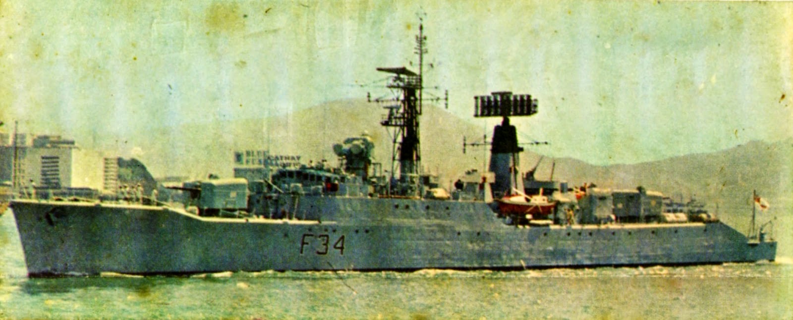 Arms ID'ed: Type 41 Leopard Class Frigate