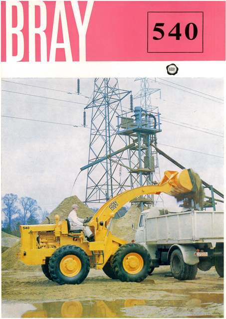 Maarakennus koneita.: BRAY