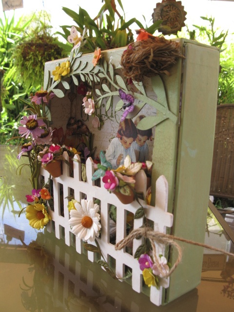 Martica Designs: My Secret Garden Shadow Box