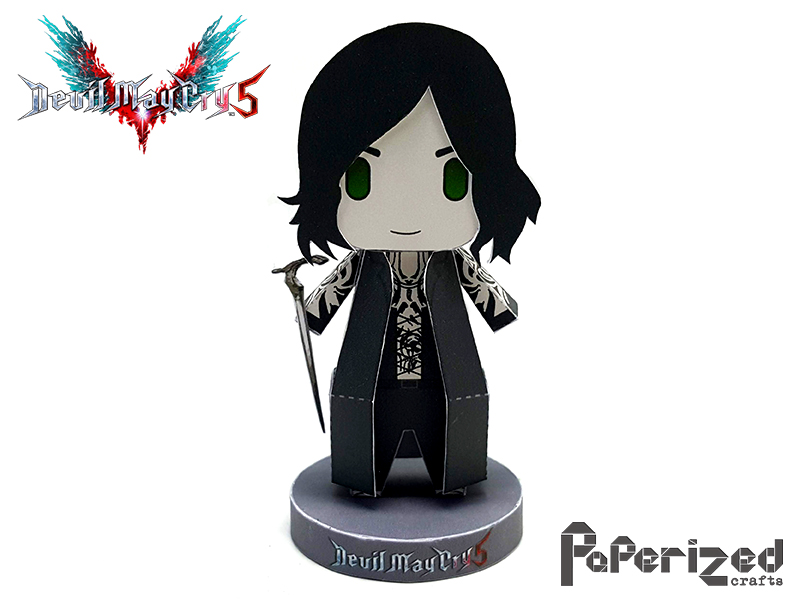 Devil May Cry 5: V Papercraft | Paperized Crafts